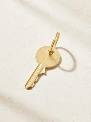 ILARIA ICARDI 18-karat Key Pendant - Gold