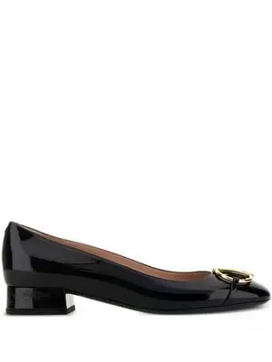 Gucci 25mm Leather Ballet Flats