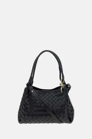 Bottega Veneta Medium Parachute Bag - Black