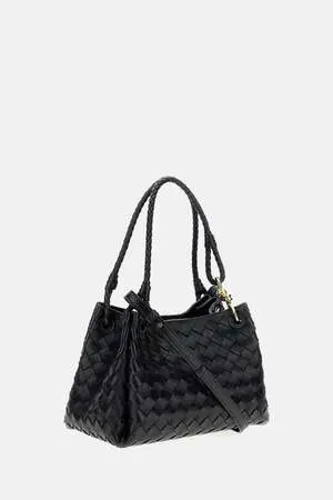 Bottega Veneta Medium Parachute Bag - Black