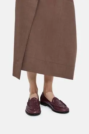 Bottega Veneta Moccasins Silenzio Loafers - Brown