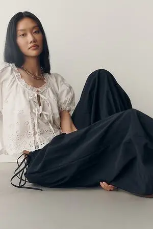 Anthropologie Balloon Parachute Pants