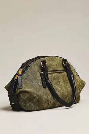 Dolce Vita Sion Canvas Slouchy Shoulder Bag - Black