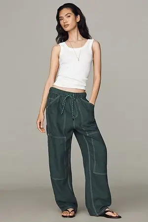 Rag & Bone Atlas Len Utility Pants - Forest