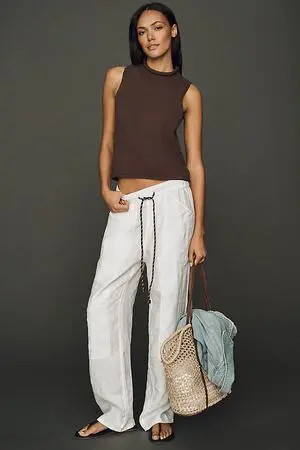 Rag & Bone Atlas Len Utility Pants - White