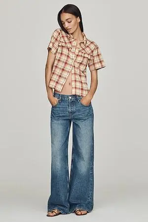 DAMSON MADDER Tomboy Plaid Shirt