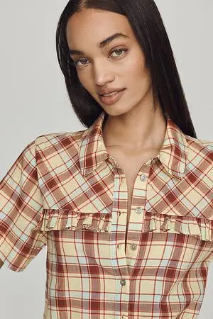 DAMSON MADDER Tomboy Plaid Shirt