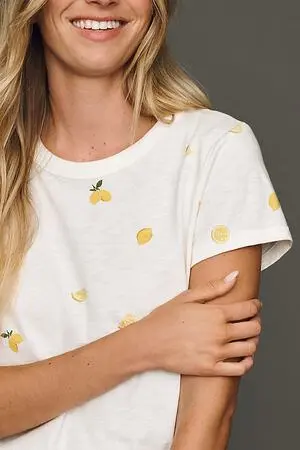 Rag & Bone Cotton Prted Tee