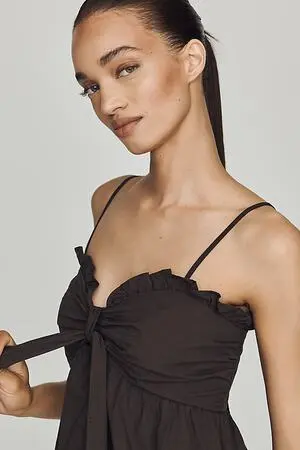 Maeve Cotton Ruffle Cami