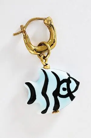 ALEMAIS Calypso Ceramic Fish Earrgs