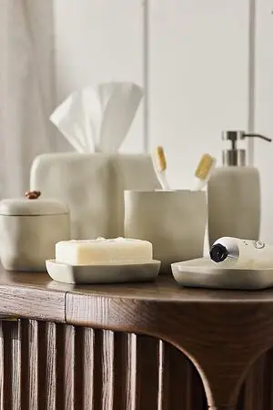 KASSATEX Montecito Textured Cotton Jar