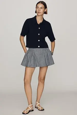 NVLT Short-sleeve Knit Jacket
