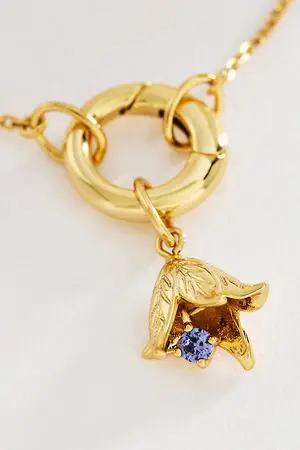 LOCAL ECLECTIC Birth Flower Charm Necklace December