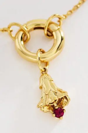 LOCAL ECLECTIC Birth Flower Charm Necklace January