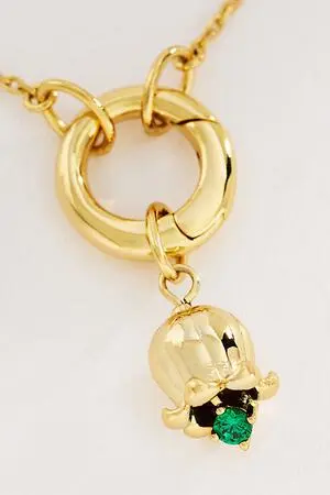 LOCAL ECLECTIC Birth Flower Charm Necklace May