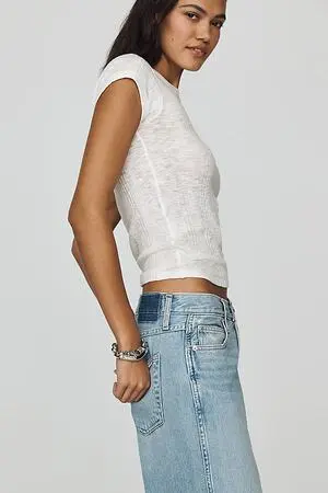 AMO Rega Mid-rise Straight-leg Jeans - Loom