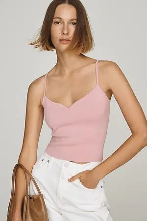 Maeve Sweetheart Tank Top - Pink Quartz