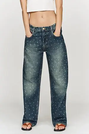 PILCRO Celeste Mid-rise Relaxed Jeans