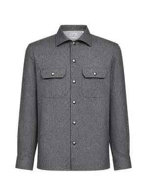Brunello Cucinelli Virgin Wool Shirt