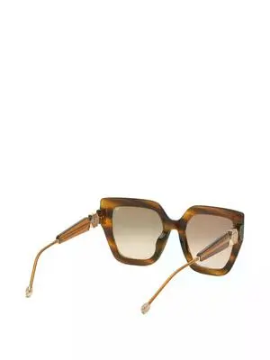 Philipp Plein Logo Detail Sunglasses