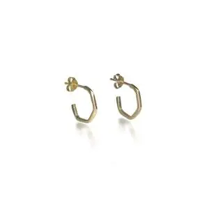 THE JEWELLERY STORE LONDON Hive Hoops In Vermeil - Gold