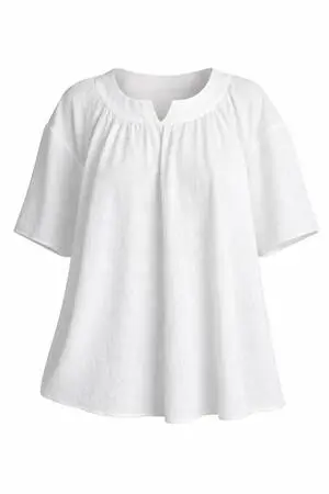 GUNDA HAFNER LTD Loose Fitted Top - White