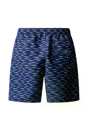 HACKETT LONDON Sardines-print Swim Trunks