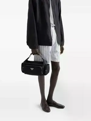 Prada Re-nylon And Saffiano-leather Shoulder Bag