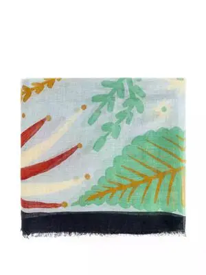 Etro X Tabby Booth Frayed Scarf
