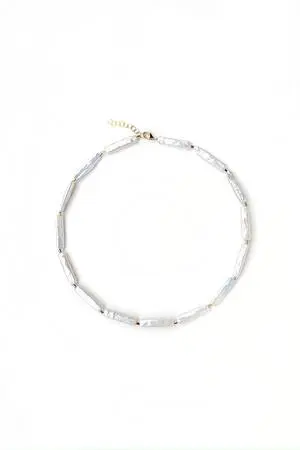 ASTOR & ORION Isla Pearl Necklace - White