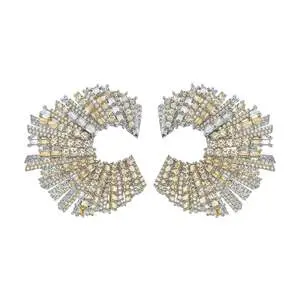 TALITA LONDON Starstruck Champagne Earrings - Yellow