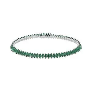 TALITA LONDON Marquise Emerald Choker - Green