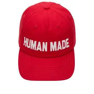 HUMAN MADE Logo 5 Panel Cap - Red