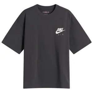 JORDAN X Nigel Sylvester "brick After Brick" Embroidered Cotton T-shirt - Black