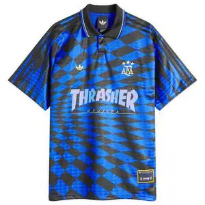 Adidas X Thrasher Afa Jersey - Black/blue
