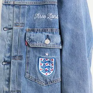 LEVI'S Type Ii Denim Jacket With England Embroidery