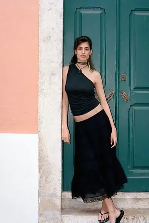 Free People We The Free One-shoulder Top - Black