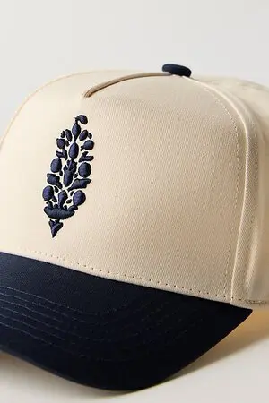 Free People Courtly Colorblock Snapback Hat
