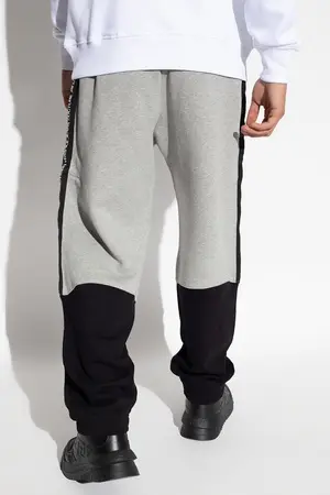 Versace Two-tone Drawstring Track Pants