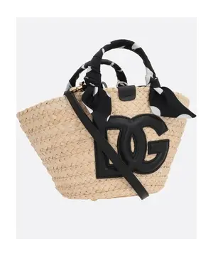 Dolce & Gabbana Dolce Gabbana Logo Patch Handbag
