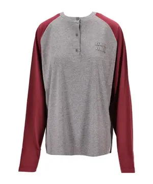 Miu Miu Two-toned Long-sleeved T-shirt