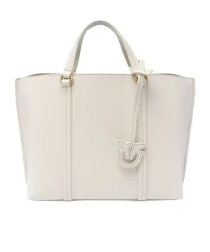 Pinko Carrie Logo Charm Tote Bag