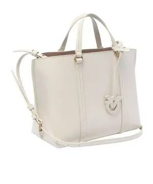 Pinko Carrie Logo Charm Tote Bag
