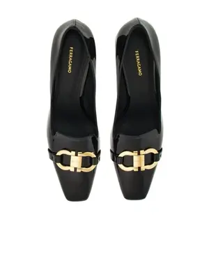FERRAGAMO Gancini High-heeled Loafers