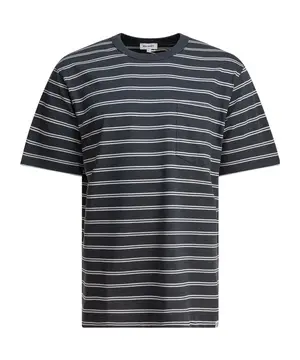 Norse Projects Striped Pocket T-shirt - Black