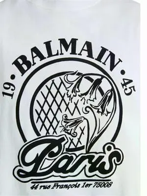 Balmain Flocked Quilted Tank Top