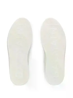 Balmain B-court Smooth Leather Trainers