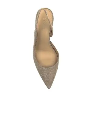 Michael Kors Chelsea Slingback Lurex Pumps