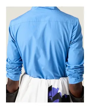 Miu Miu Logo-embroidered Button-up Shirt