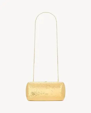 Saint Laurent Evening Logo Plaque Clutch Bag
